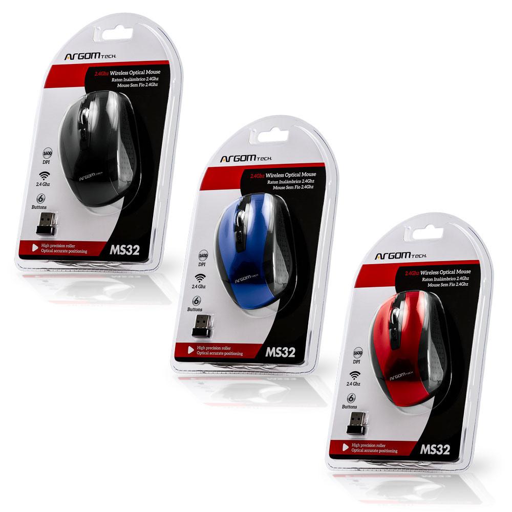 Argom Tech 2.4Ghz Wireless Optical Mouse - Mobile Land TT